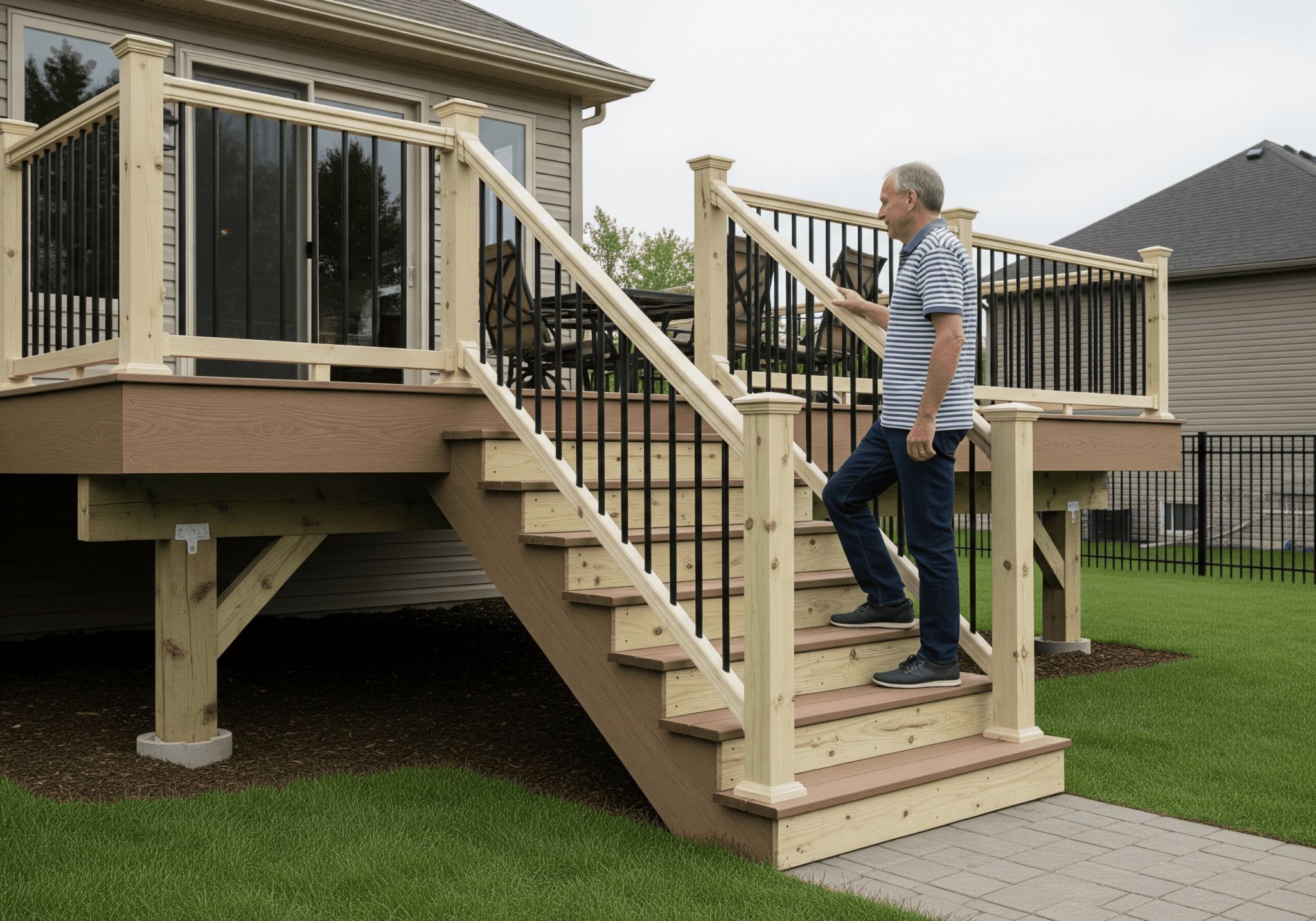 How to Build Deck Steps and Railings: Safety Ensured! [2026]