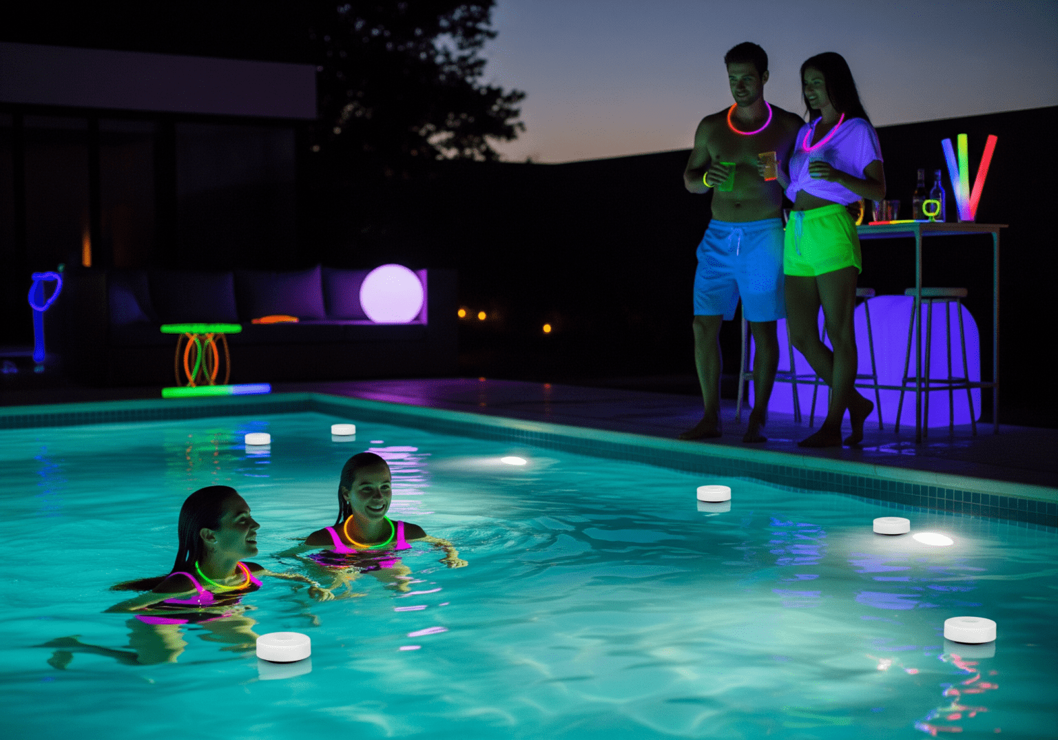 Brilliant Glow-in-the-Dark Themed Pool Party for Electric Effect! [2026]